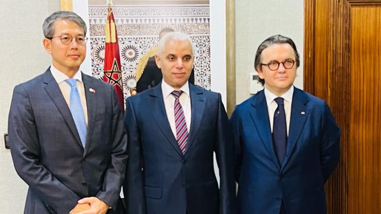 Meeting between His Exc. Pr Khalid Ait Taleb and the Ambassadors of the ...