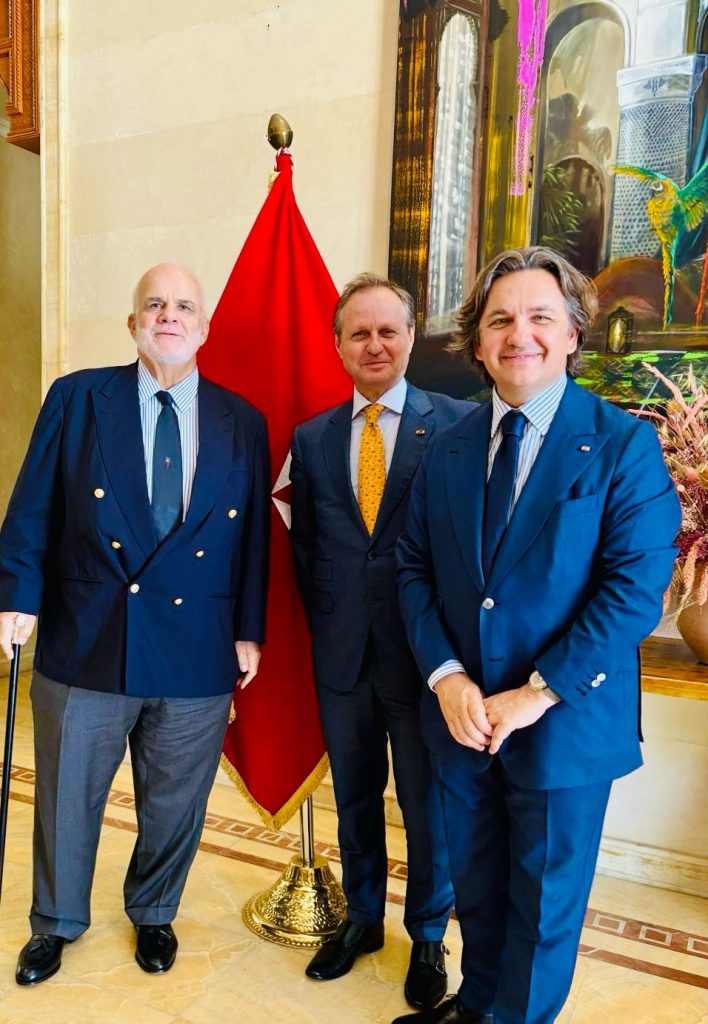 Courtesy visit of SMOM Ambassadors to Greece and to UNESCO - Embassy of ...